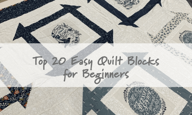 Top 20 Easy Quilt Blocks for Beginners | Scissortail Quilting
